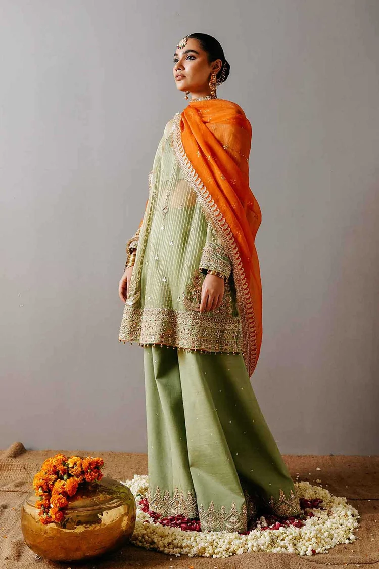 Bridal Dresses Hand Embroidery Chiffon Collections ZC-3021 By Sammy ...