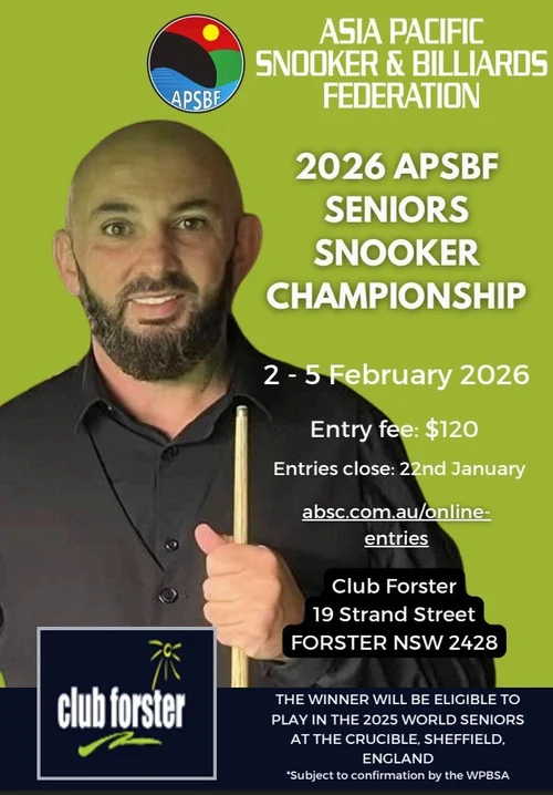 APSBF Seniors Snooker — ABSC