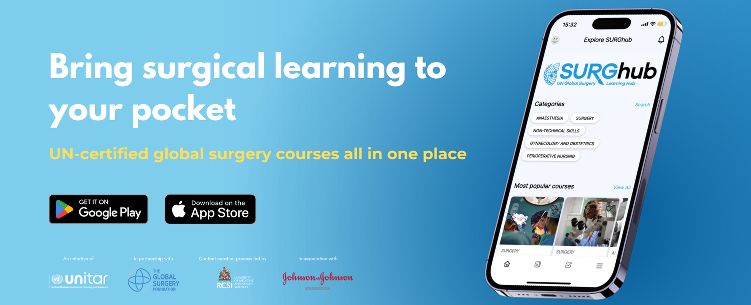 SURGhub iOS & Android learning app now available — The Global Surgery ...