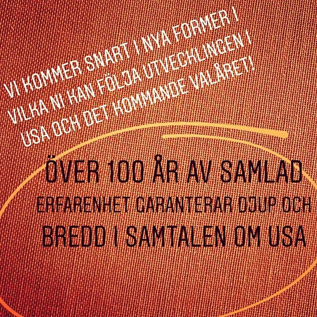 Frida Stranne | USA-expert