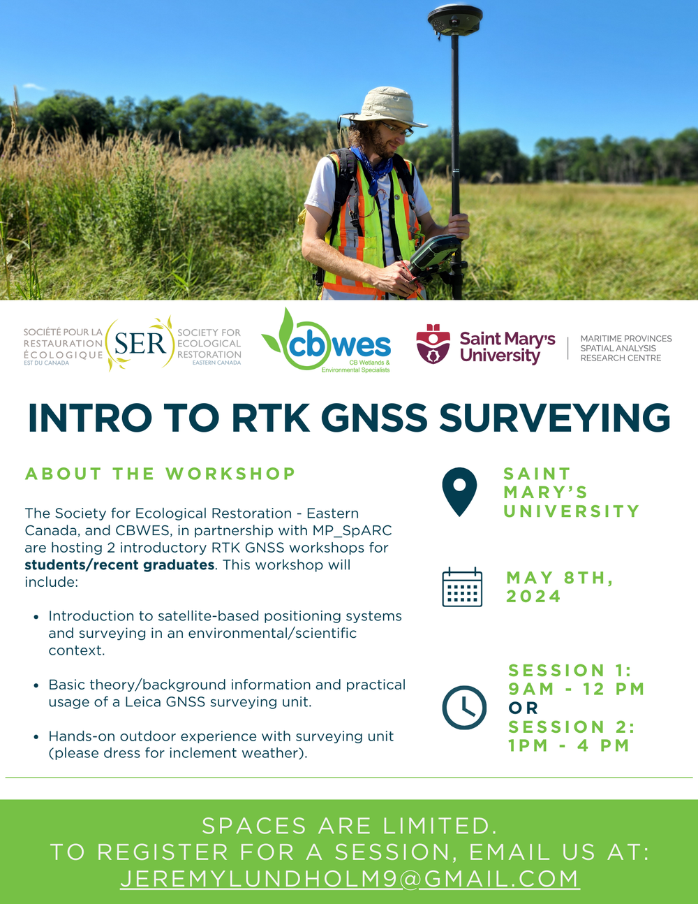 Intro to RTK GNSS Surveying Workshop — TransCoastal Adaptations
