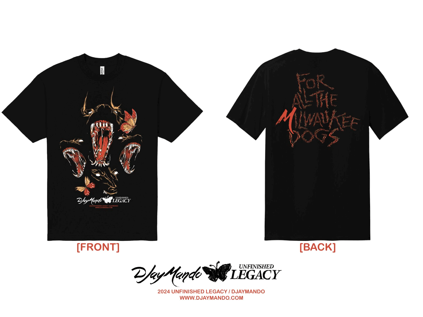 "For All The Milwaukee Dogs" | Limited Edition Tee — DJay Mando ...