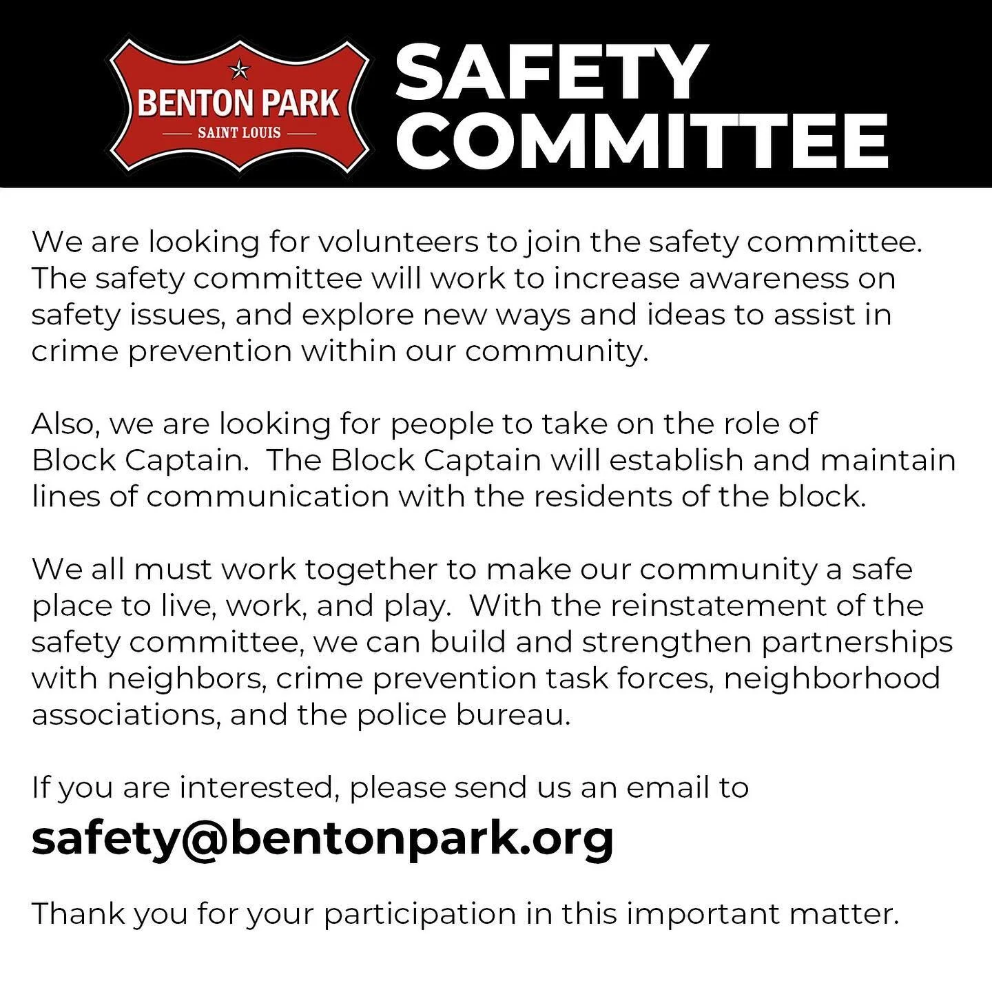 Benton Park Neighborhood Association