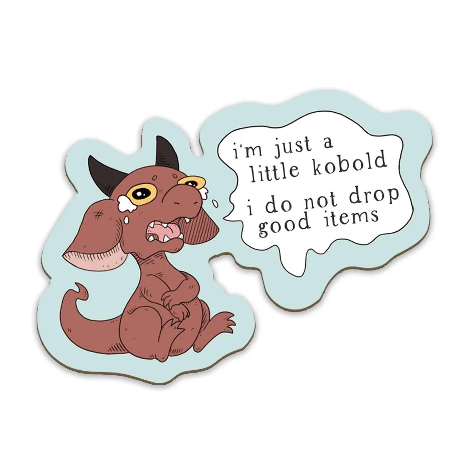 Kobold Vinyl Stickers — Sockmuffin Studio
