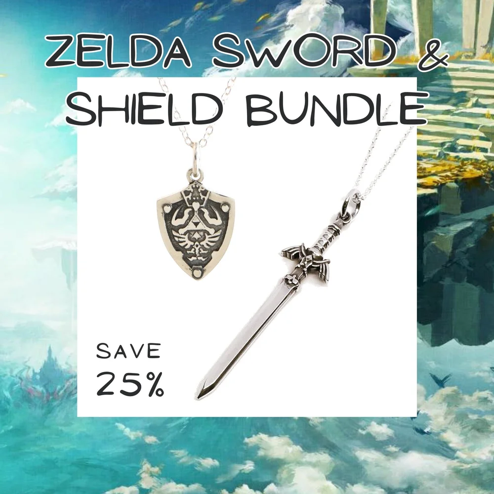 Master Sword And Hylian Shield