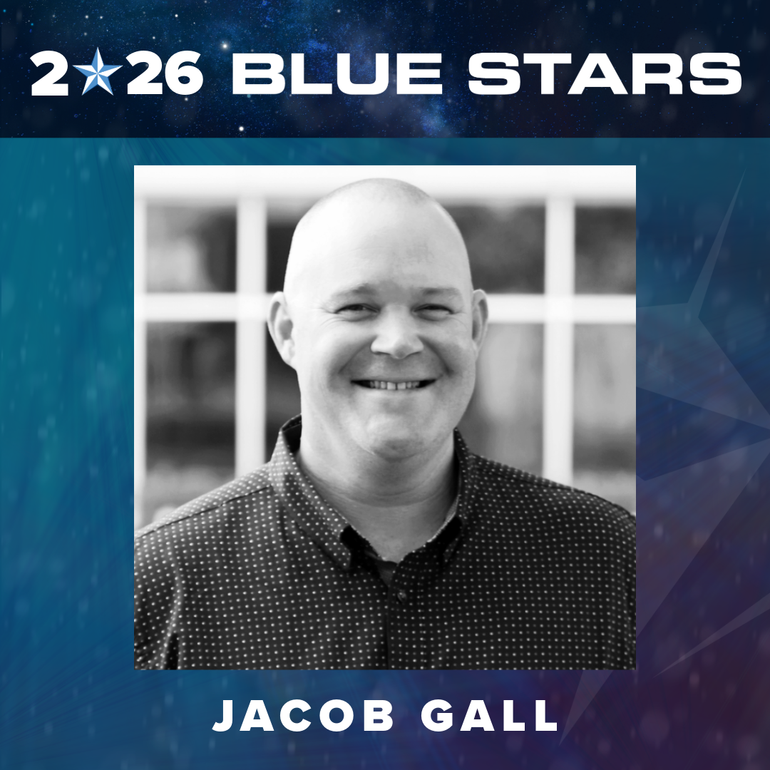2026 Design Team & Caption Heads — Blue Stars