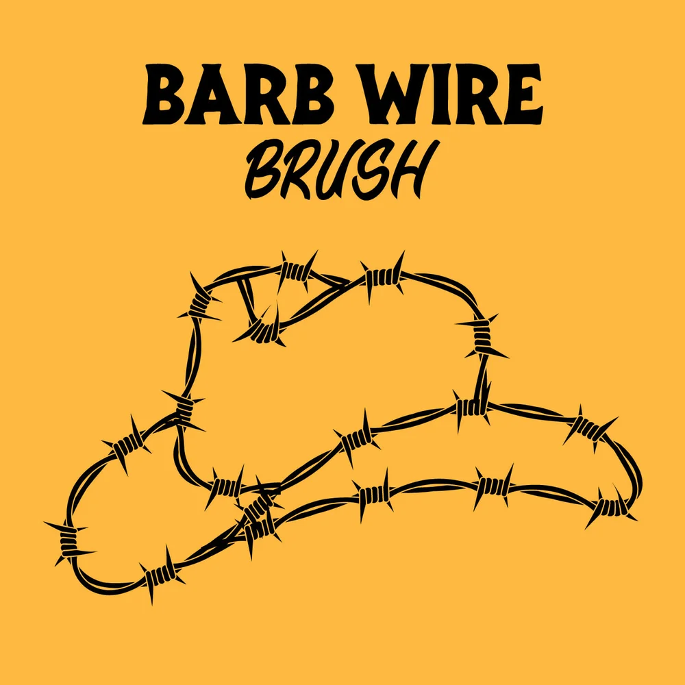 Barbed Wire Vector Brush