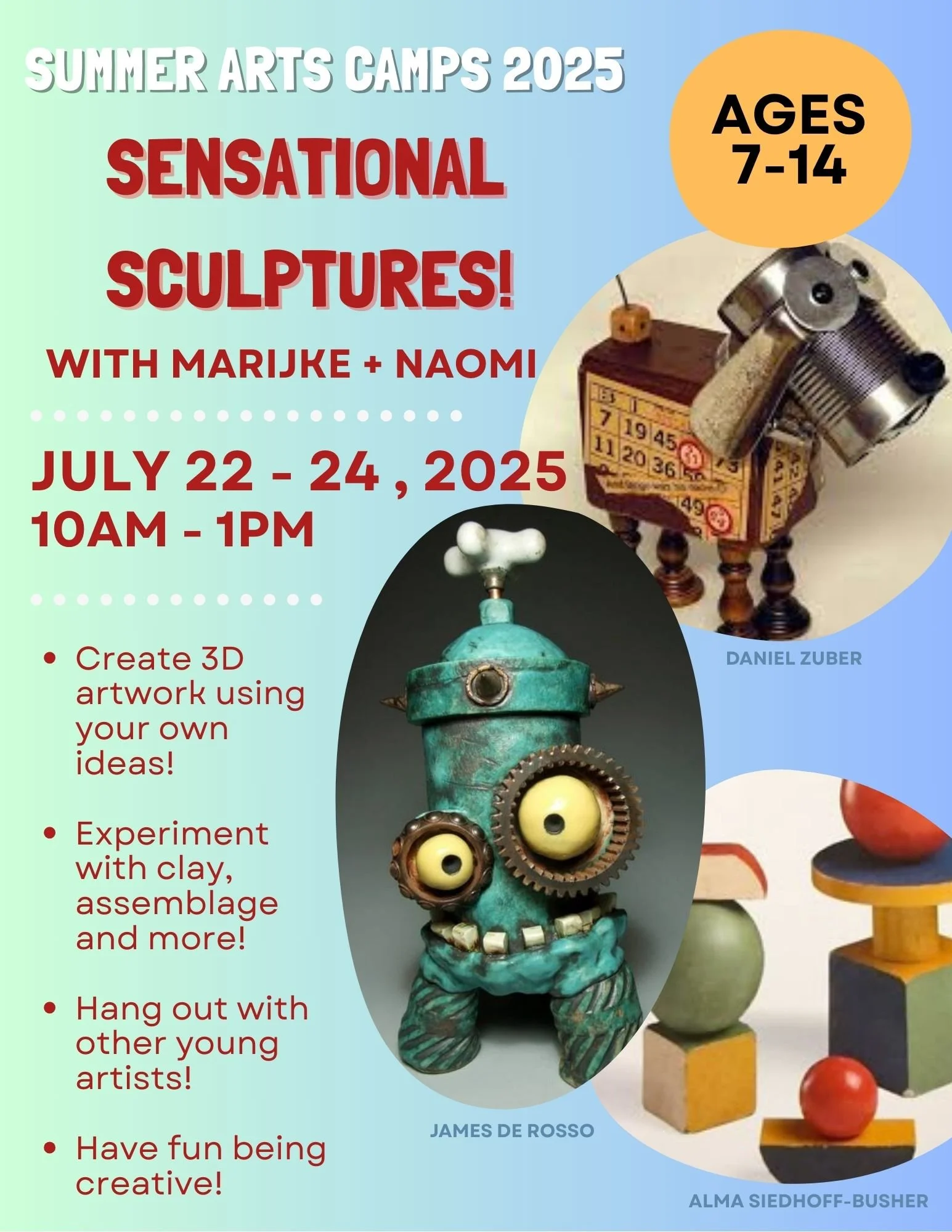 Summer Arts Camps 2025 — C5 Studios Community Arts Center