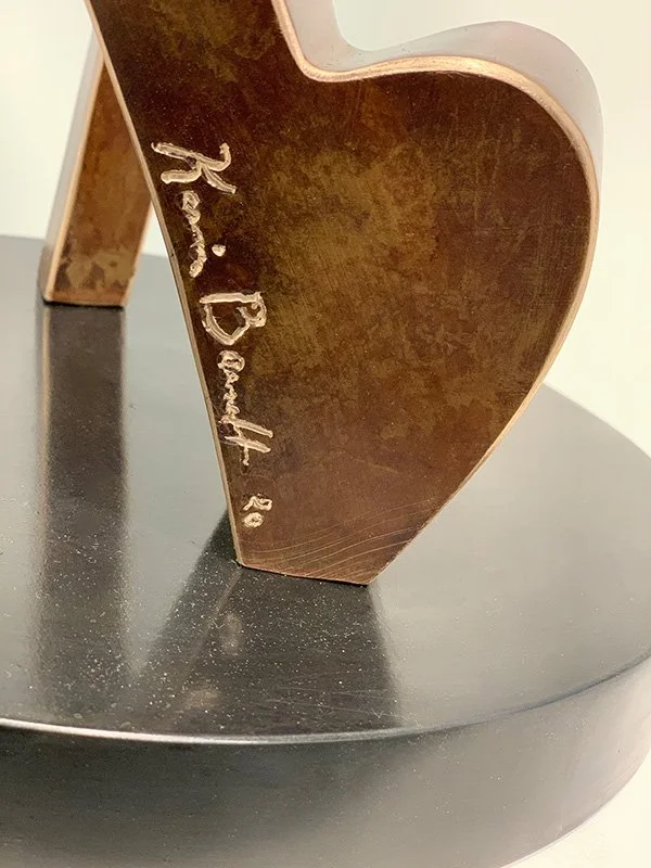 Kevin Barrett Sculpture | “Flare”, 2022 — C FINE ART