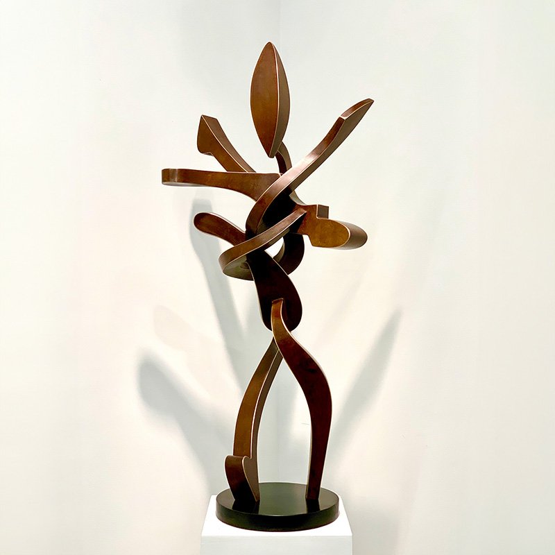 Kevin Barrett Sculpture | “Flare”, 2022 — C FINE ART