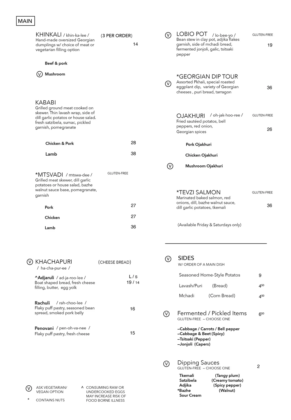 Menu — D E D I K O