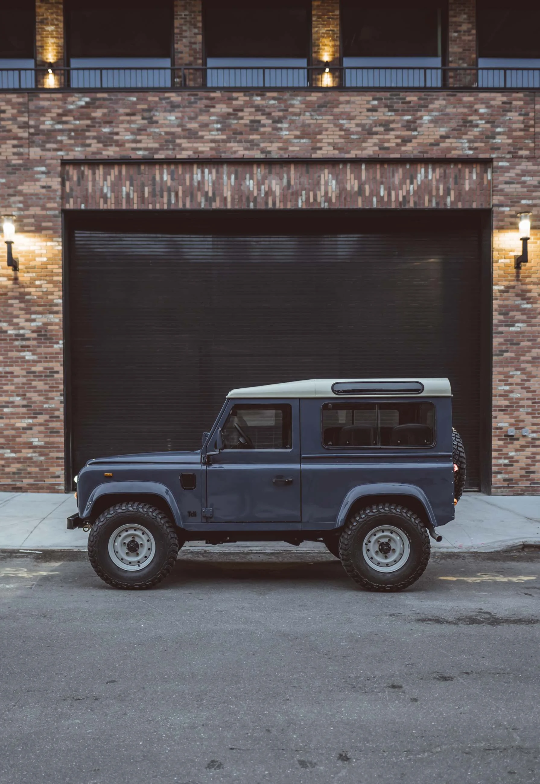 Land Rover Defender 90 - Arles Blue — Brooklyn Coachworks