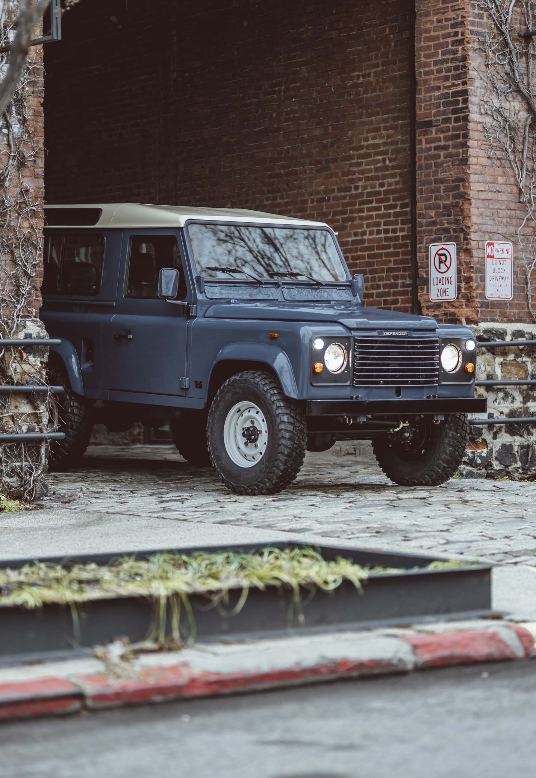 Land Rover Defender 90 - Arles Blue — Brooklyn Coachworks