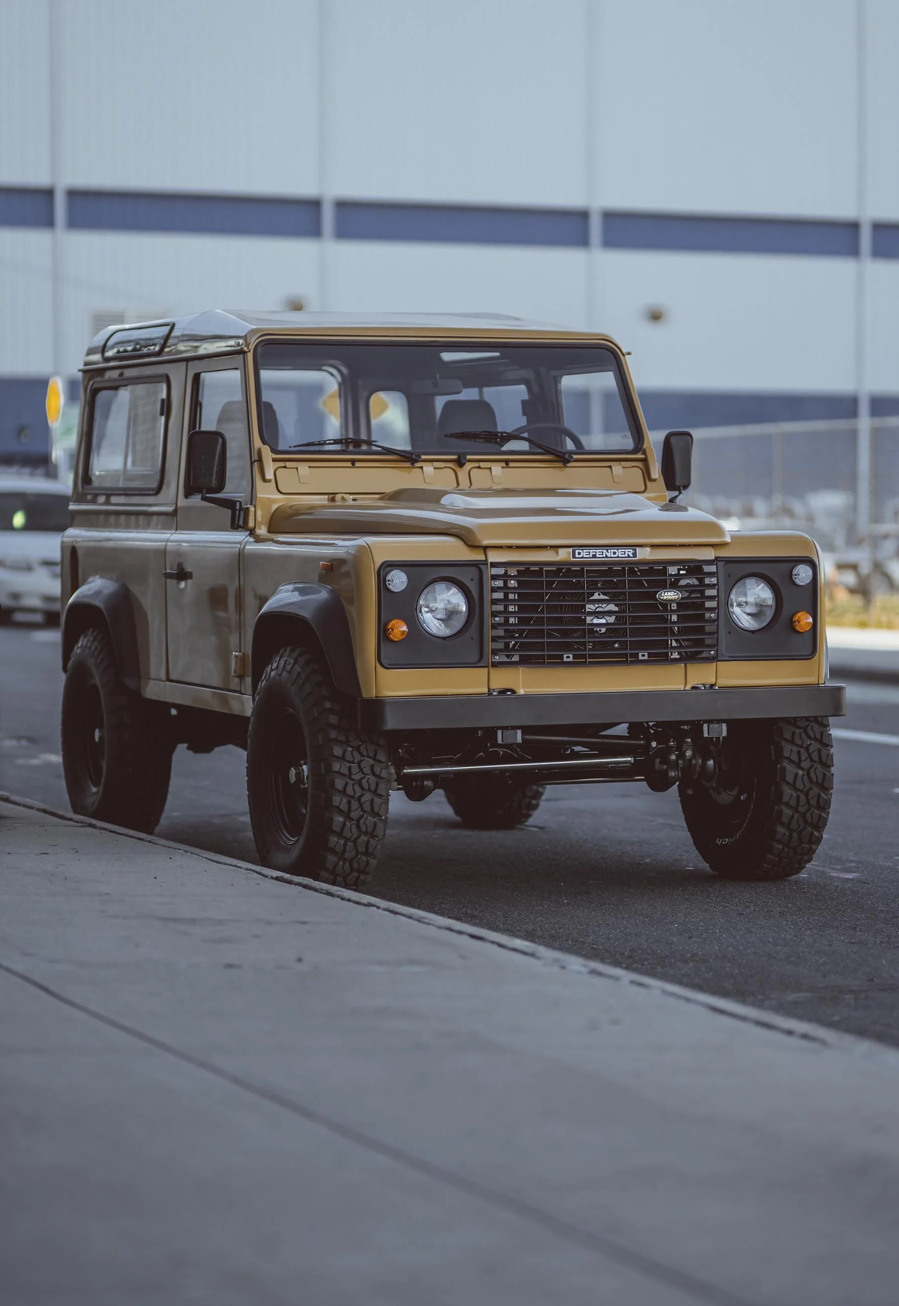 Land Rover Defender 90 - Sandglow Yellow — Brooklyn Coachworks
