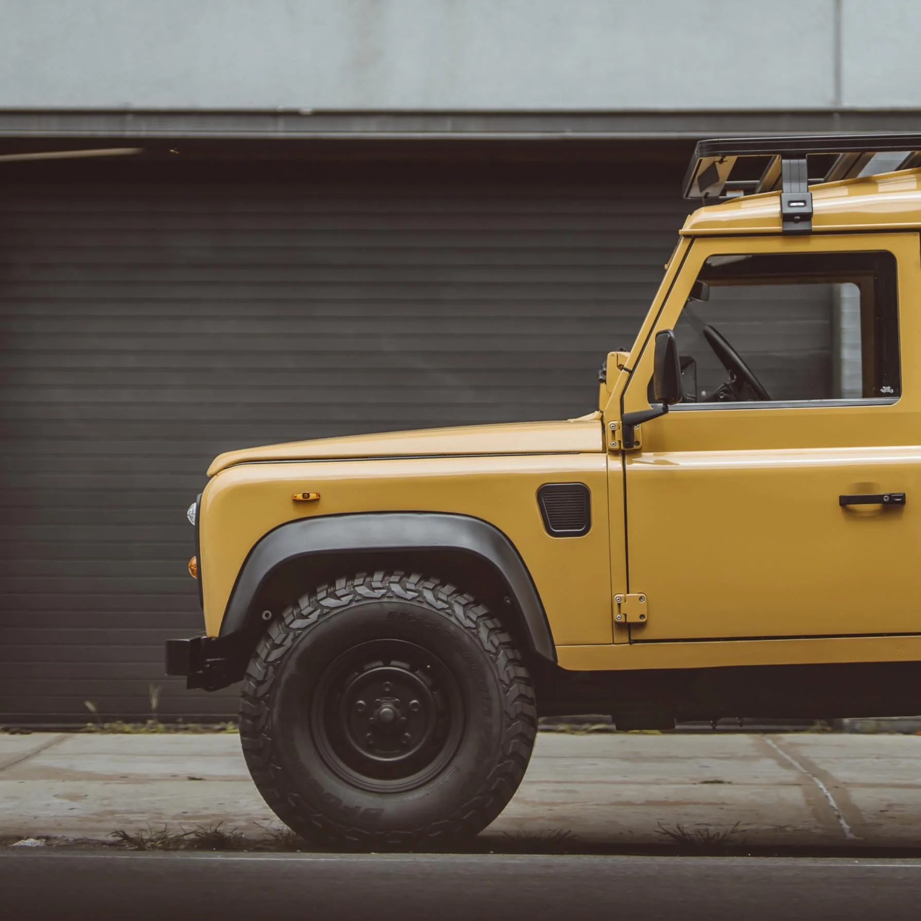 Land Rover Defender 110 - Sandglow Yellow — Brooklyn Coachworks