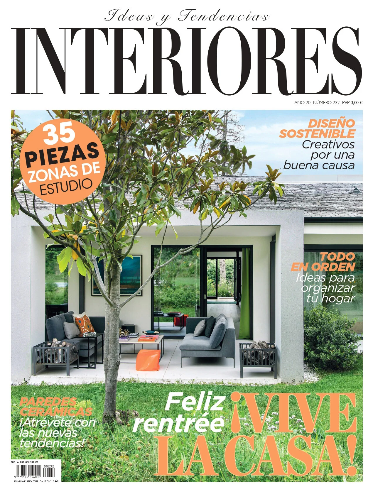 Este mes en la revista Interiores — Victoria Pérez Castillo - Interiorista