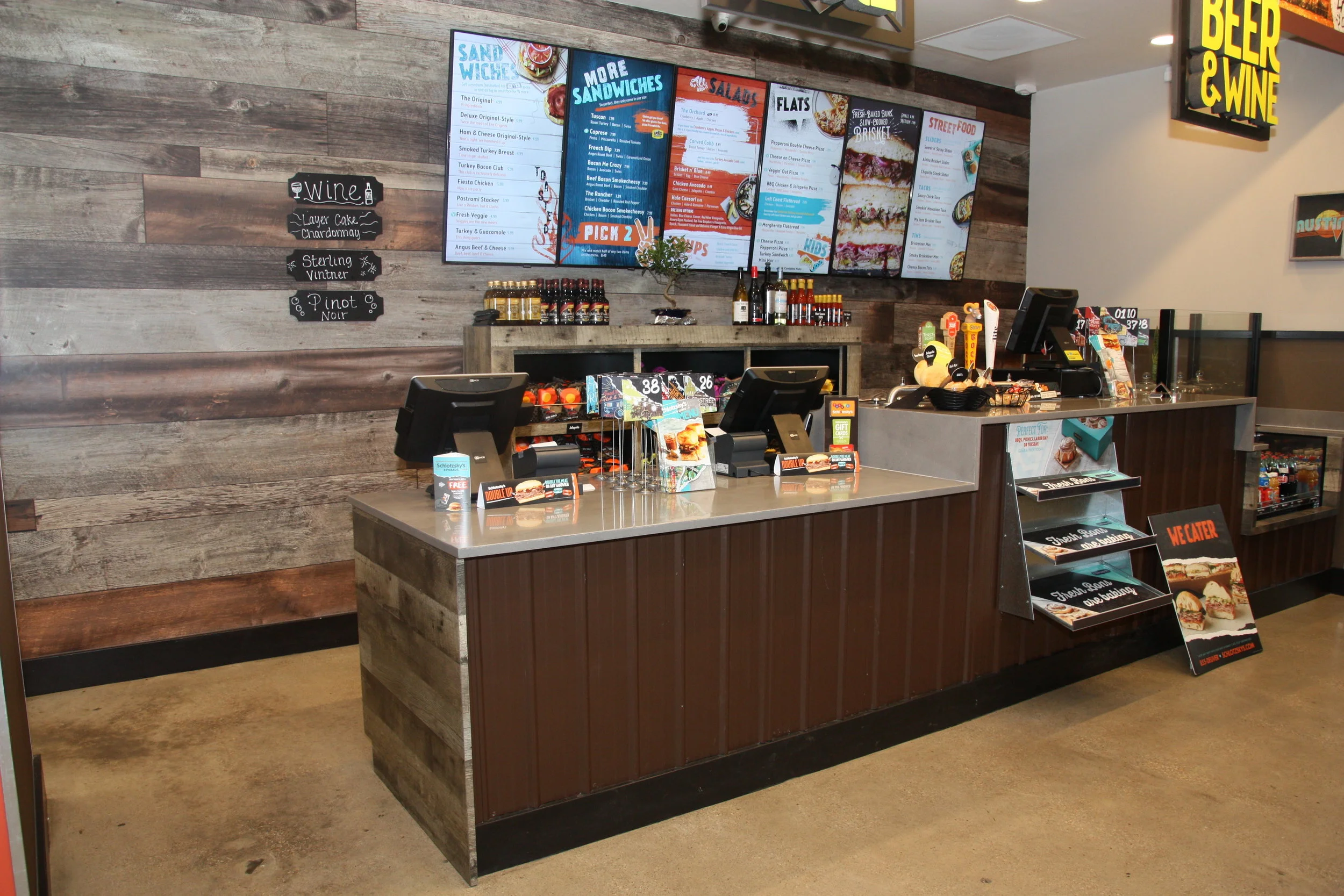 Restaurant & Food Court — K&J Woodworks