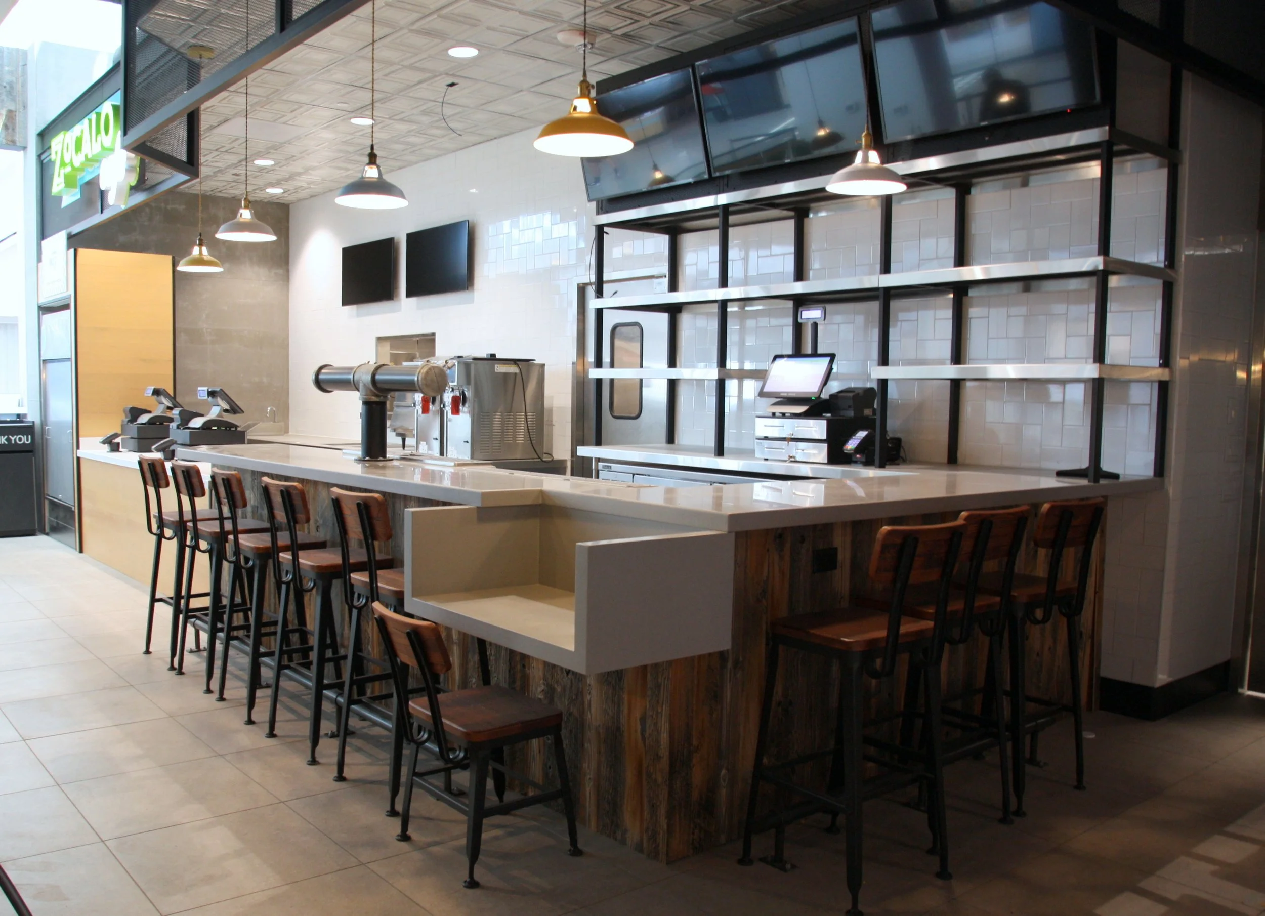 Restaurant & Food Court — K&J Woodworks