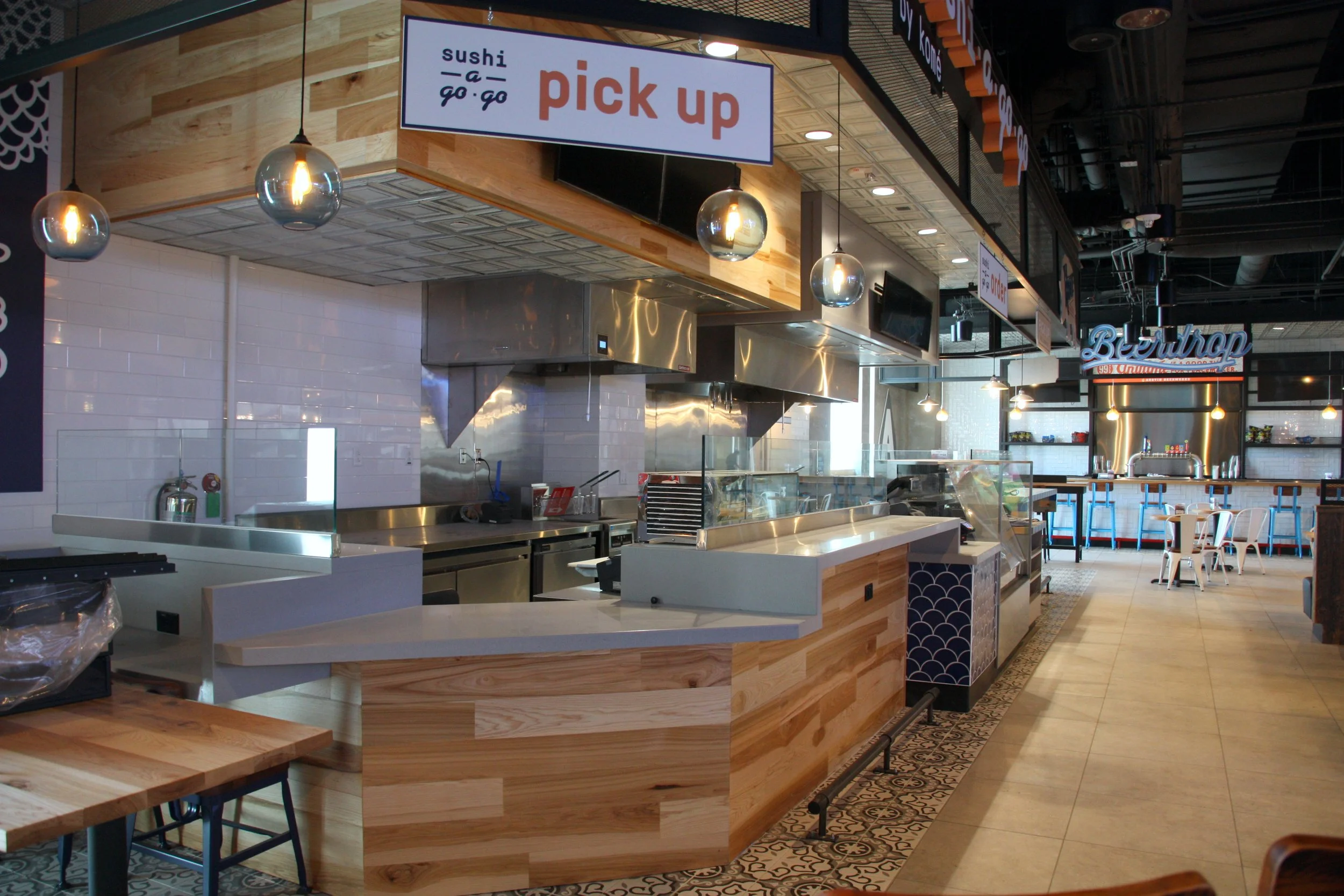 Restaurant & Food Court — K&J Woodworks