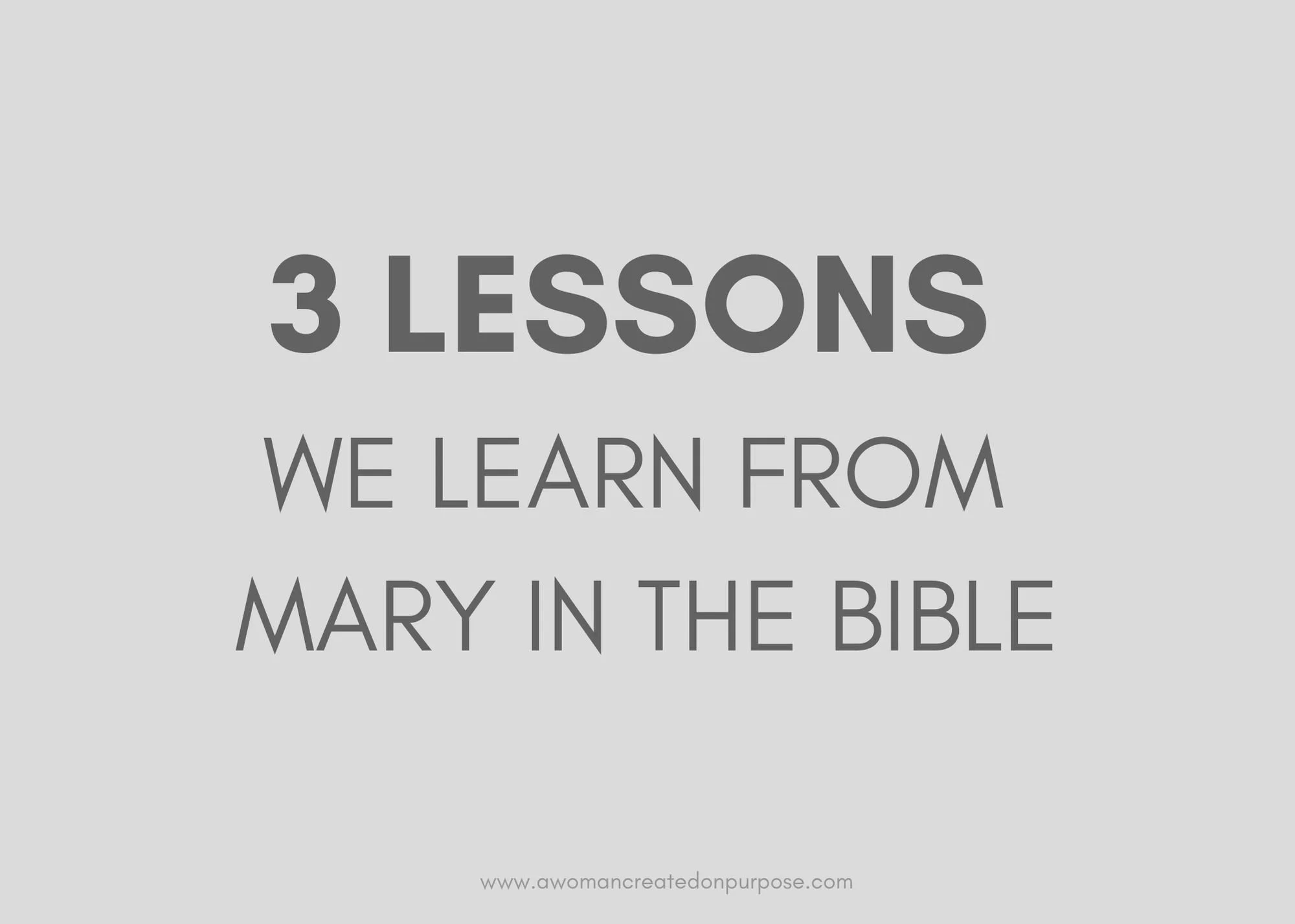 3 Powerful Lessons on Humility from Mary in the Bible
