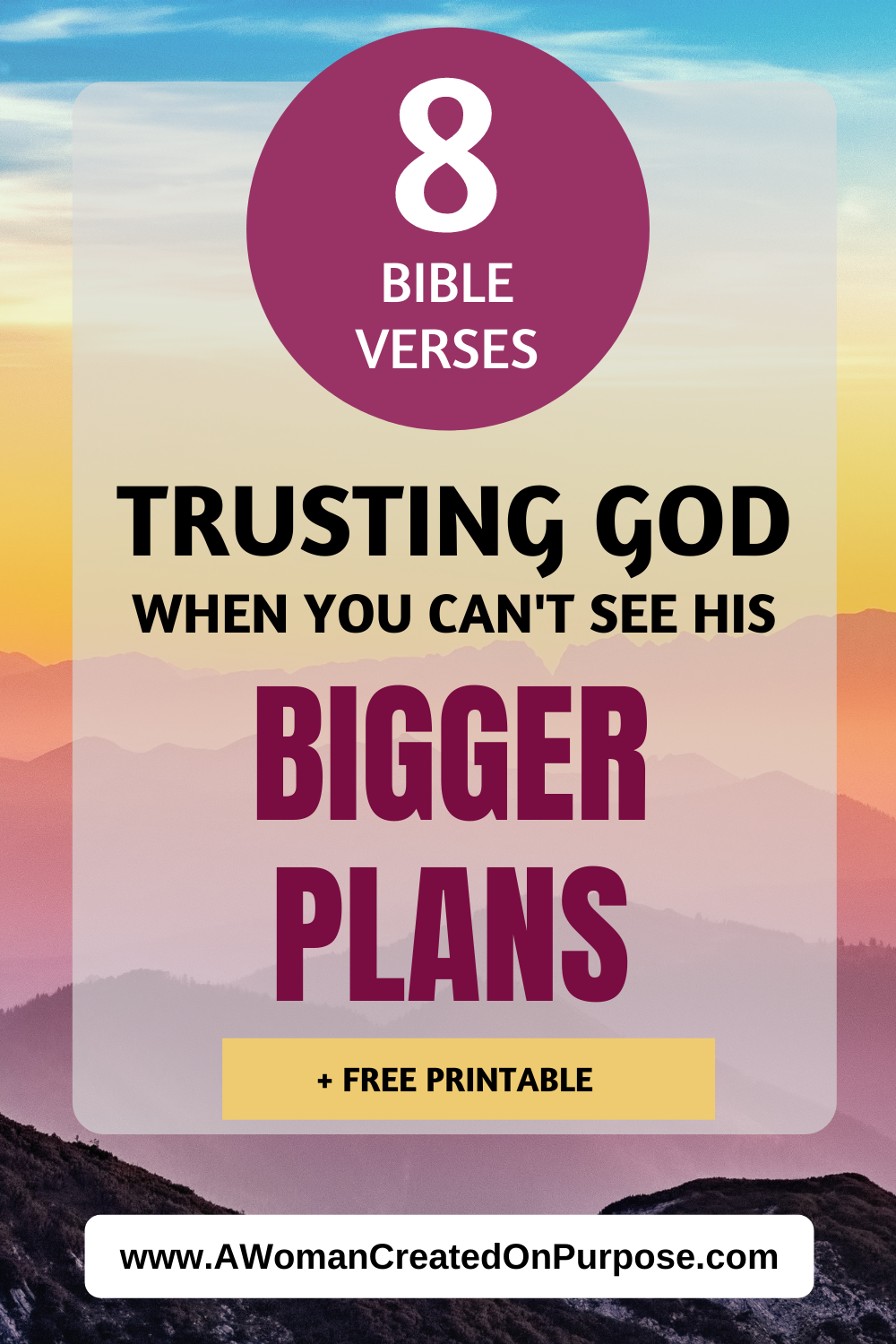 Trusting God In All Circumstances Trusting God In All Circumstances