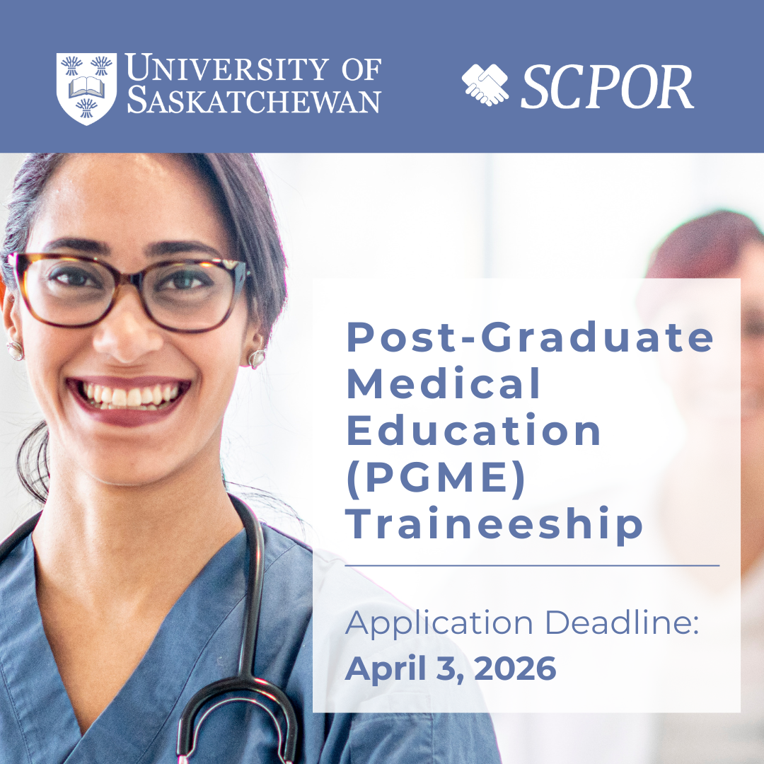 Student Traineeships — Saskatchewan Centre for Patient-Oriented Research