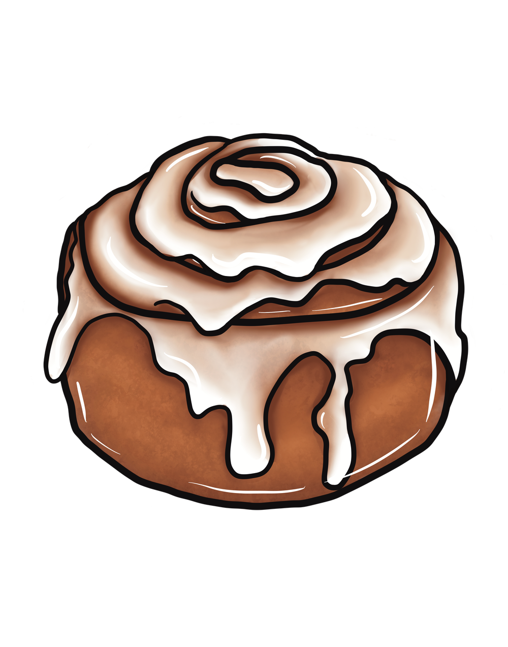 Cinnamon Roll Clipart Png