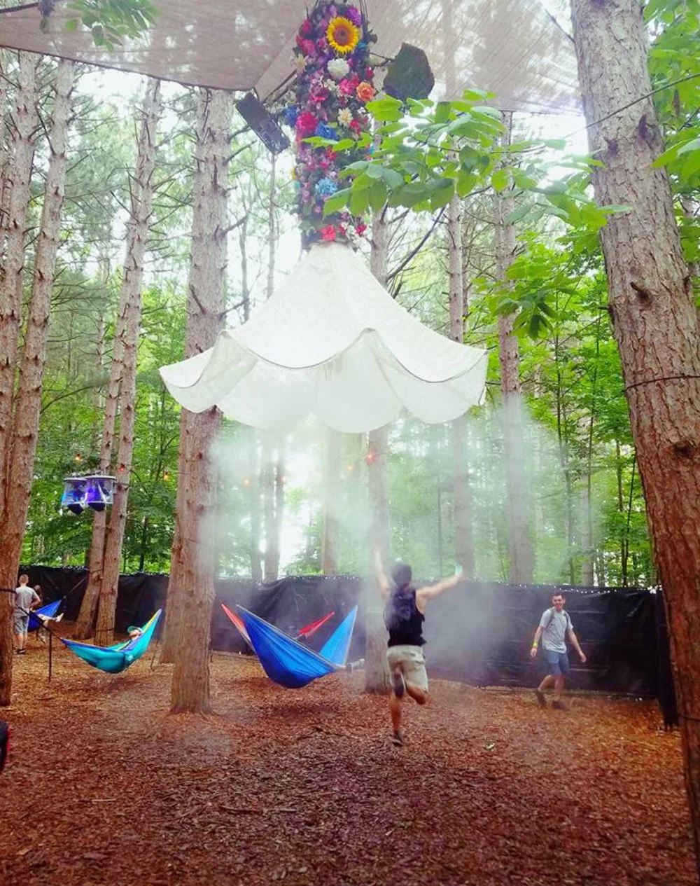 Electric Forest Hammock