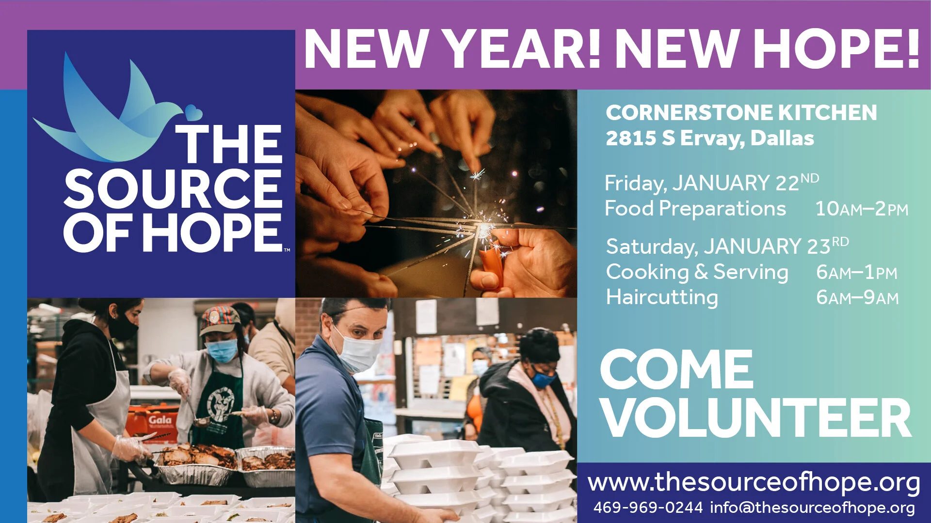 Events — The Source of Hope