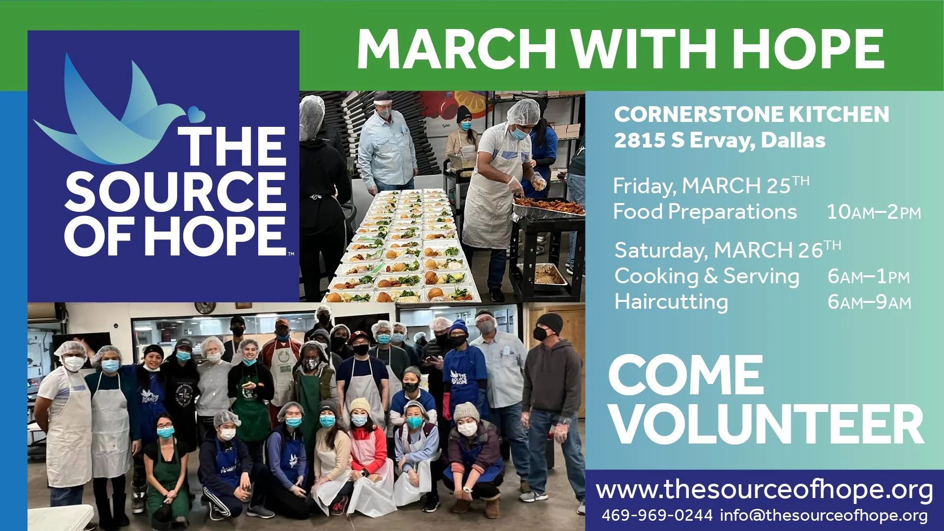 Events — The Source of Hope