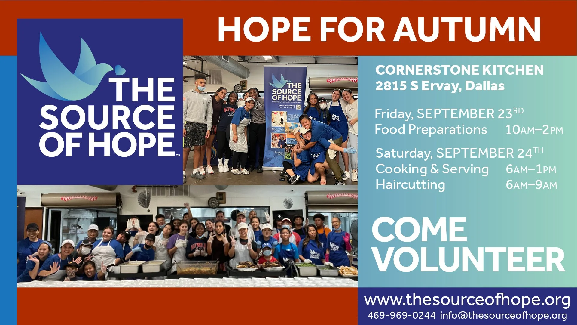 Events — The Source of Hope