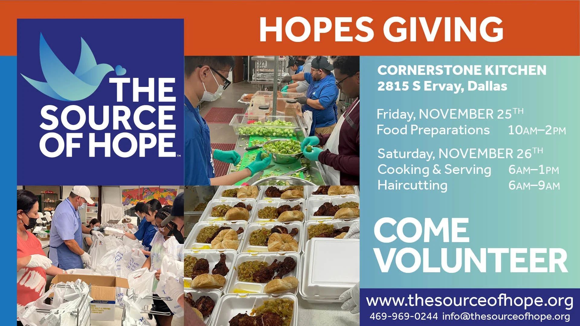 Events — The Source of Hope