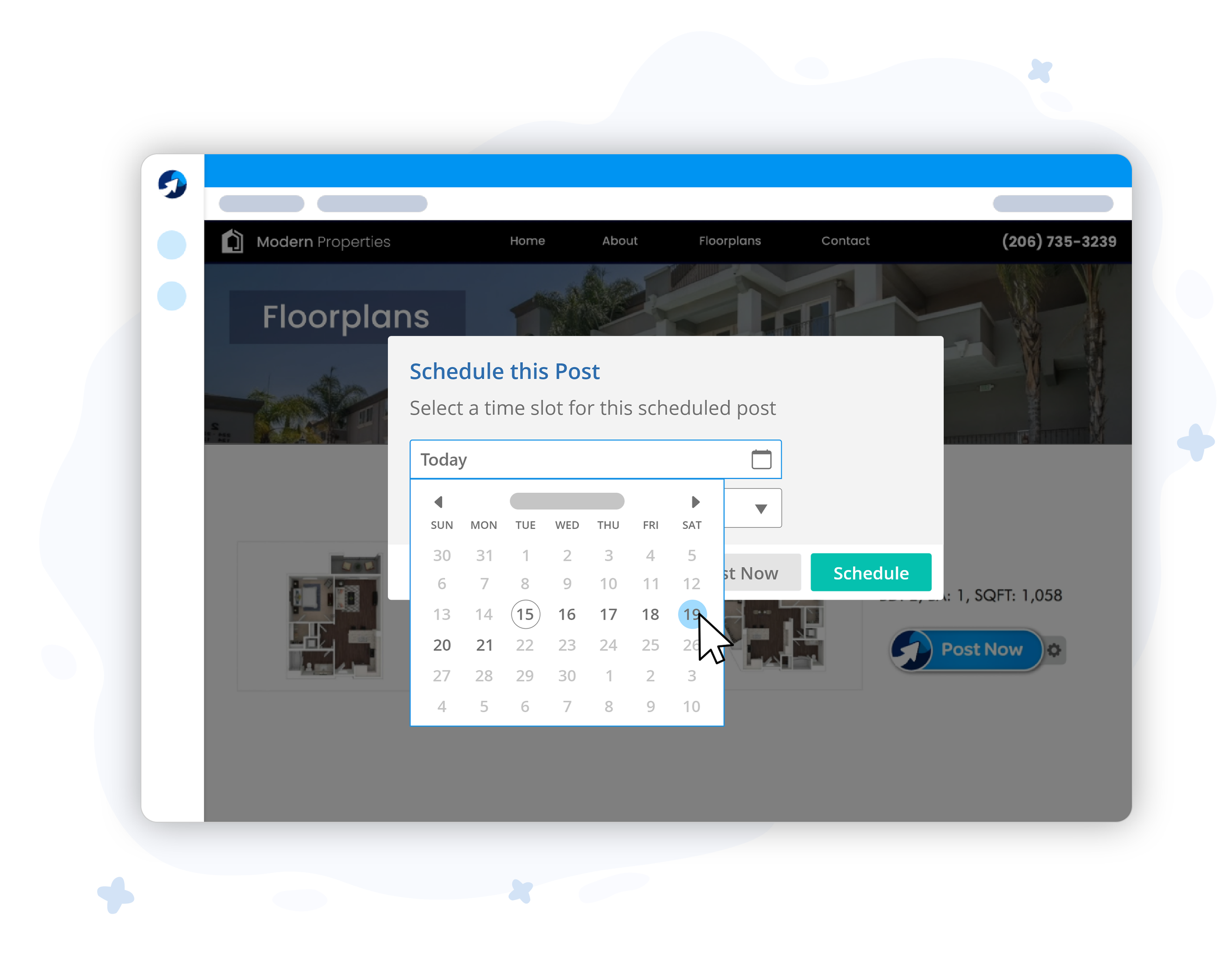 Scheduled Posting — PostEngine by Rooof