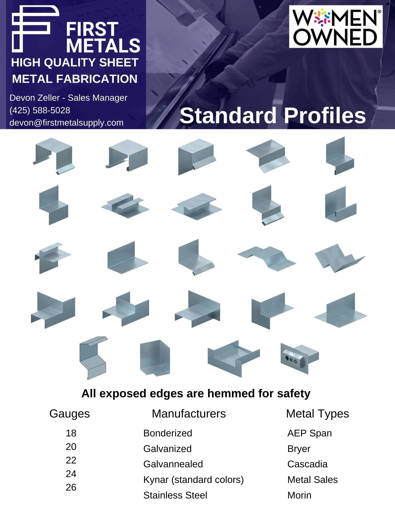 Architectural — First Metals