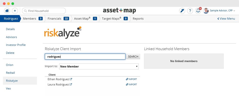 Product Update: Riskalyze Integration Update — Asset-Map