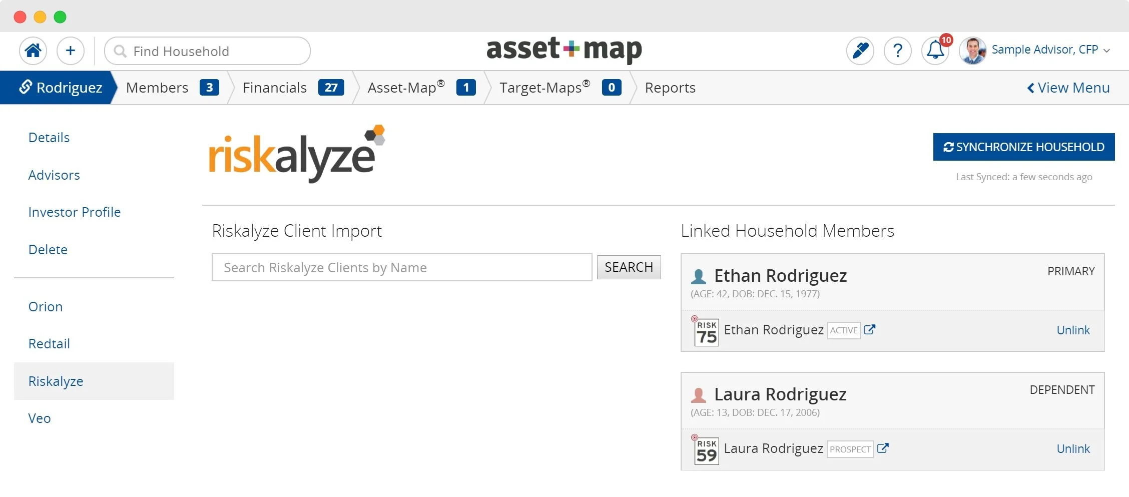Product Update: Riskalyze Integration Update — Asset-Map