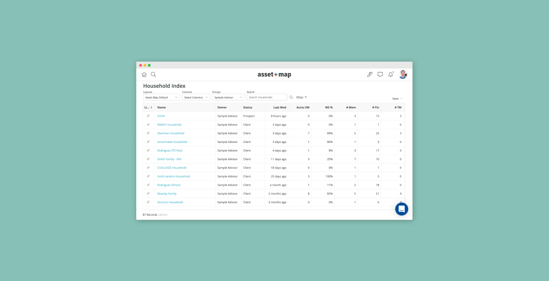 Asset-Map | Financial Mapping Software for Advisors