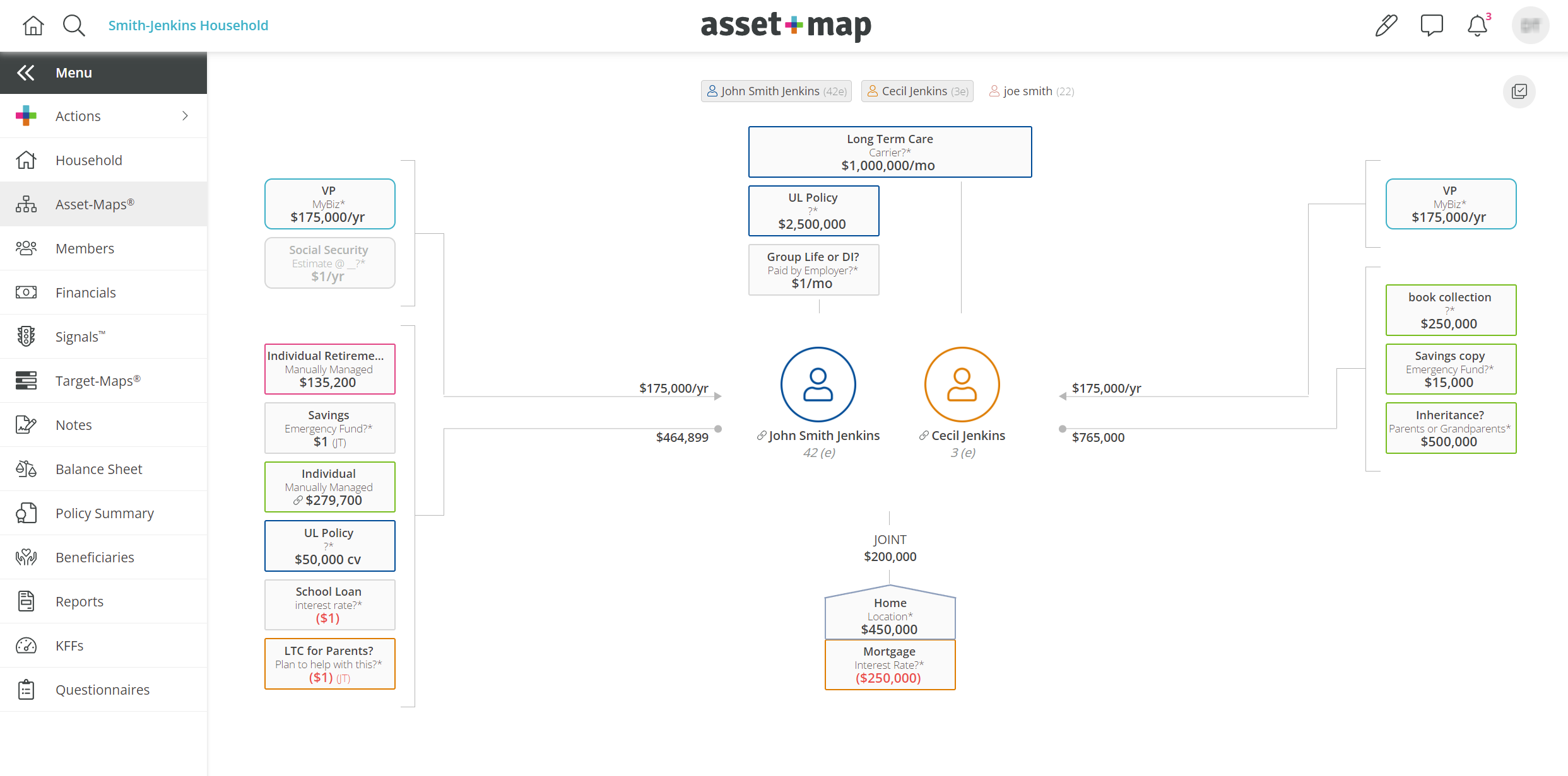 Orion Advisor Software Integration — Asset-Map