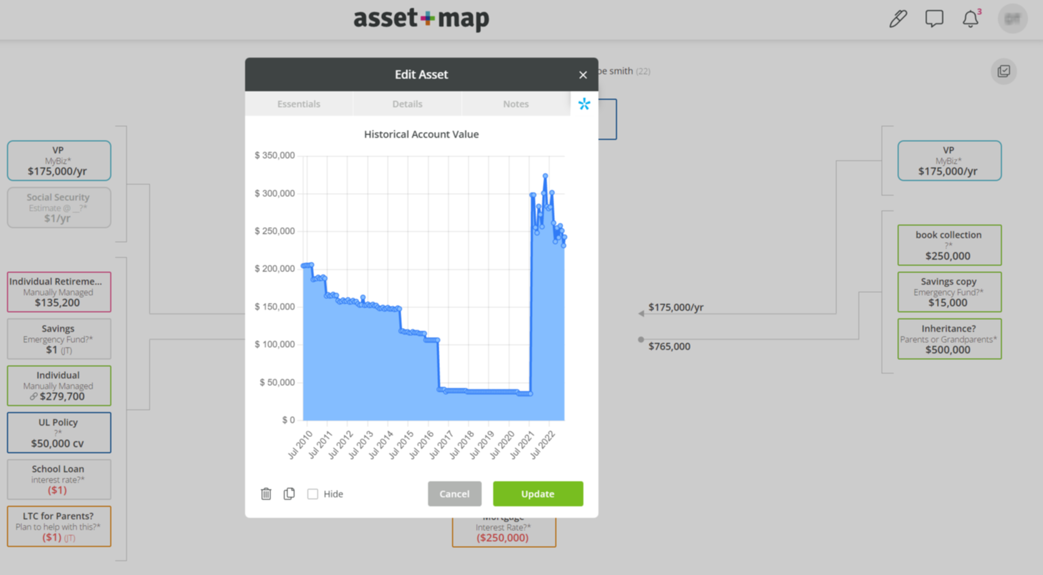 Orion Advisor Software Integration — Asset-Map