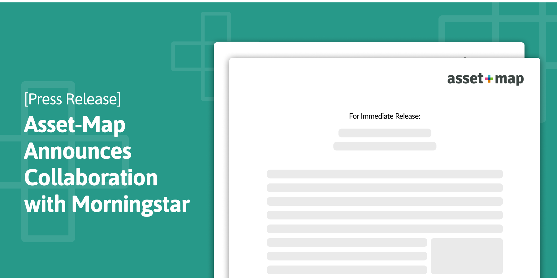 Press Release: Asset-Map Announces Collaboration with Morningstar ...