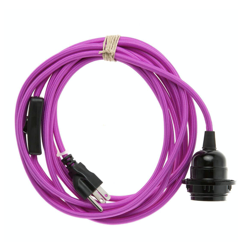 Paper Pulp Pendant Lamp with Cut Outs — Franky and J.