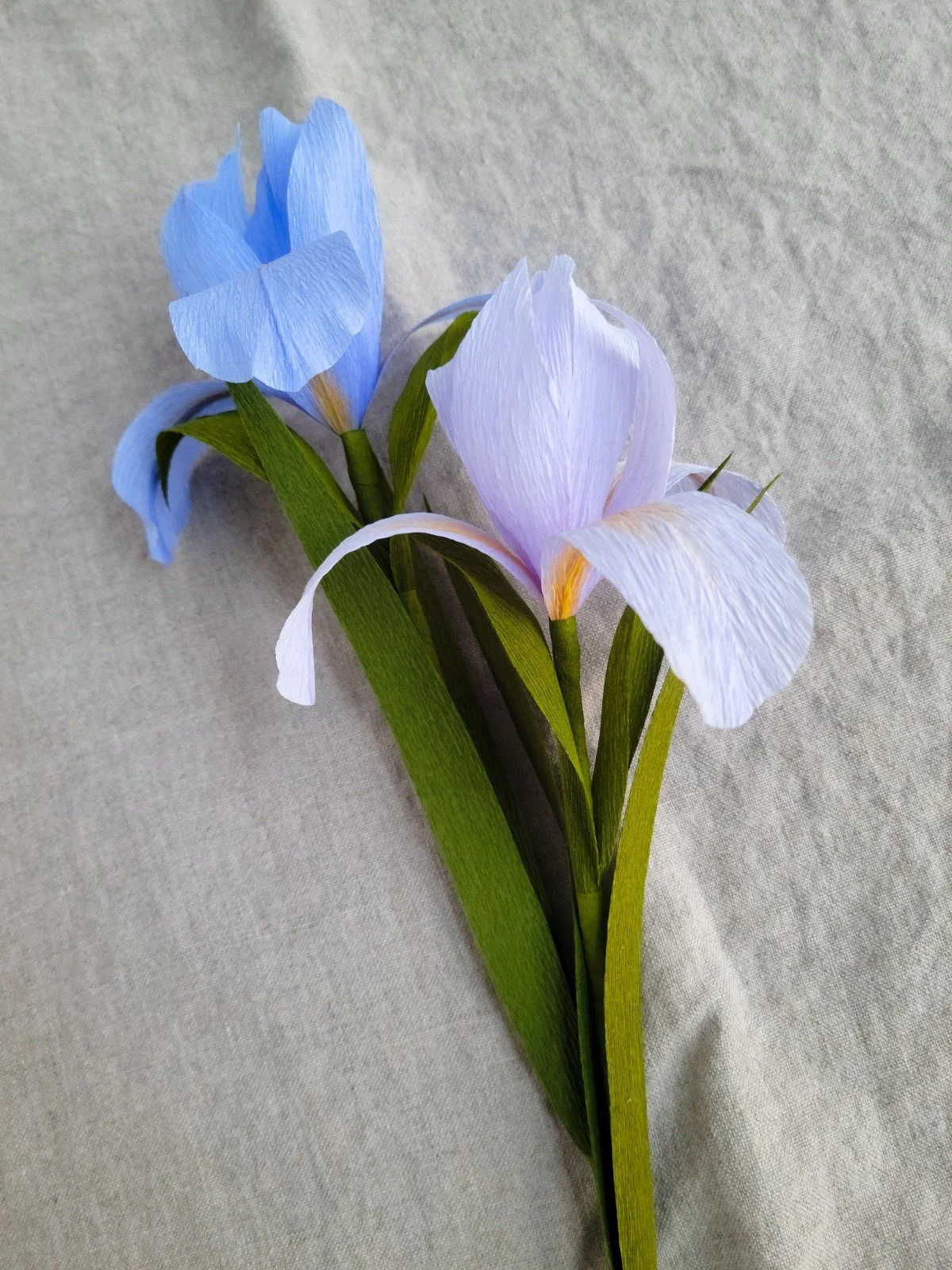 Crepe Paper Iris Flower — Franky & J.