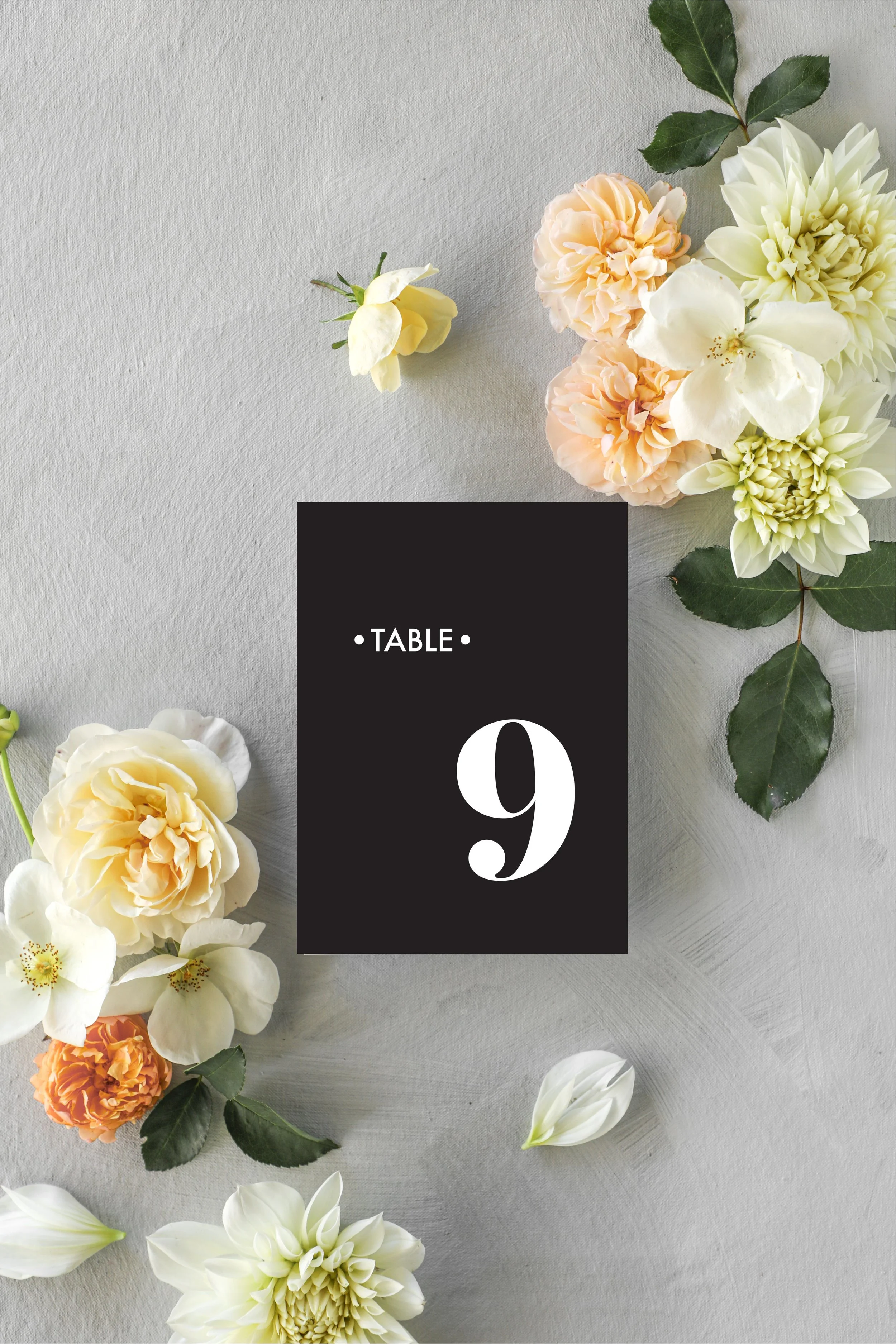 Translucent Vellum Wedding Menu — Franky & J.