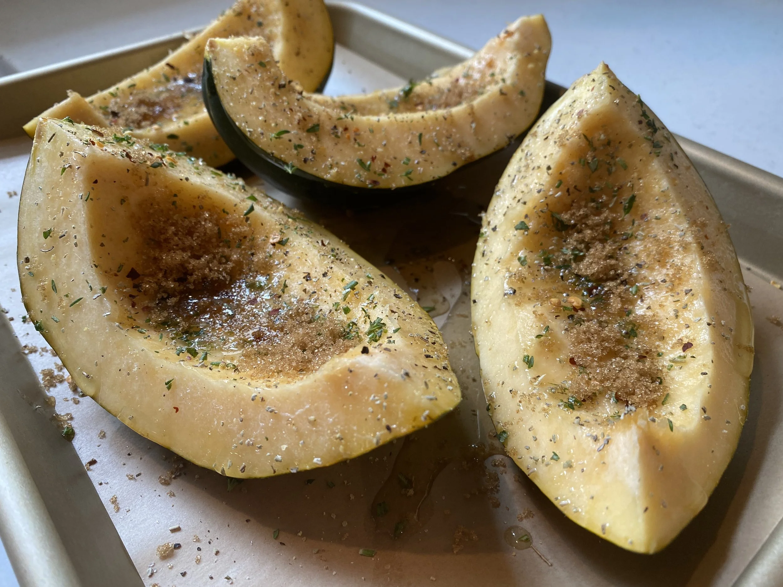 Stuffed Acorn Squash Boats — PLATE AND PEN
