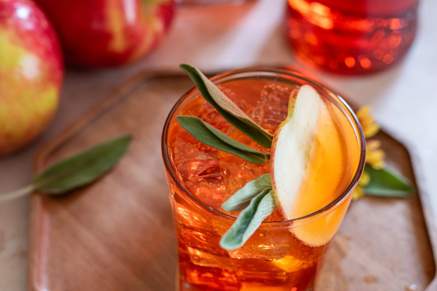 Apple Cider Aperol Spritz — PLATE AND PEN