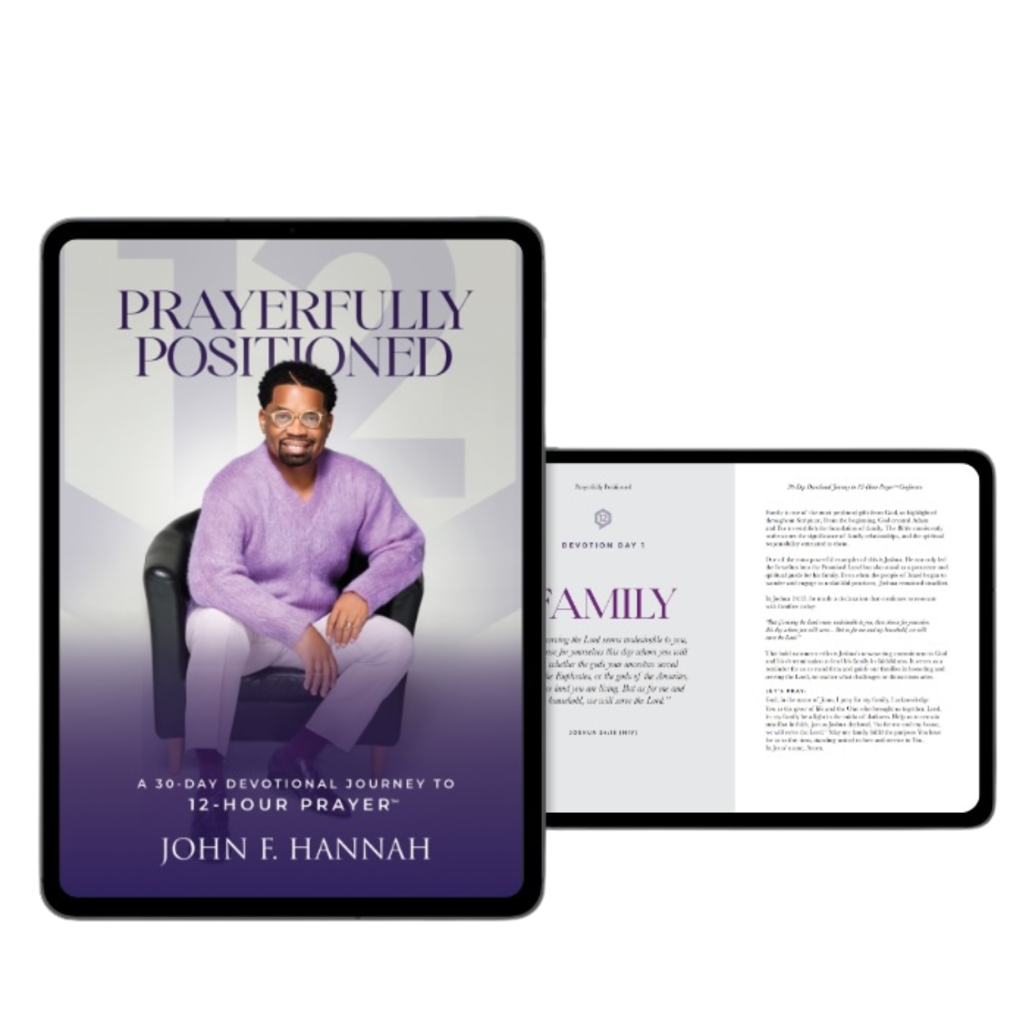 E-Book Prayerfully Positioned: A 30-Day Devotional Journey to 12-Hour ...