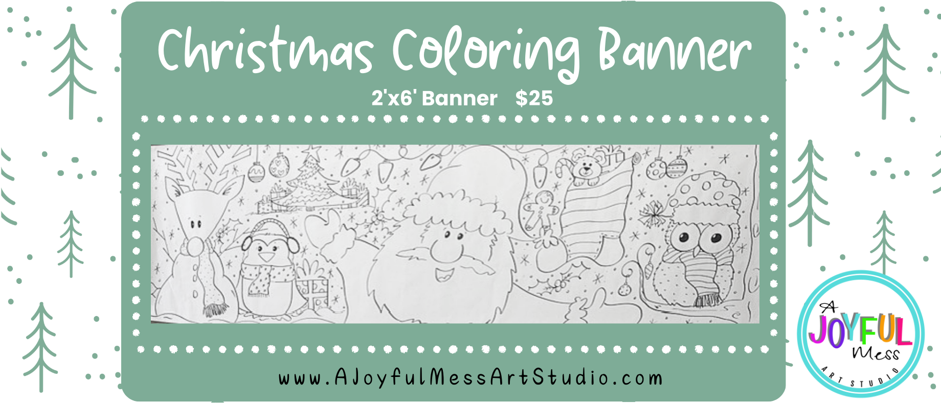 Coloring Banners — A Joyful Mess Art Studio