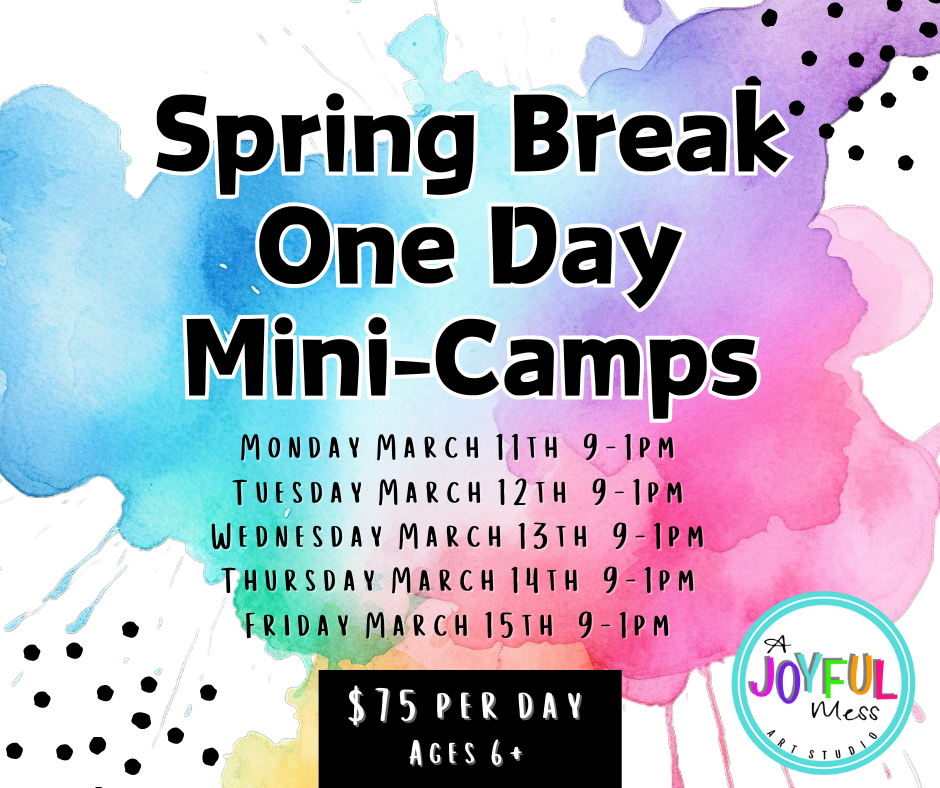 Mini-Camps — A Joyful Mess Art Studio