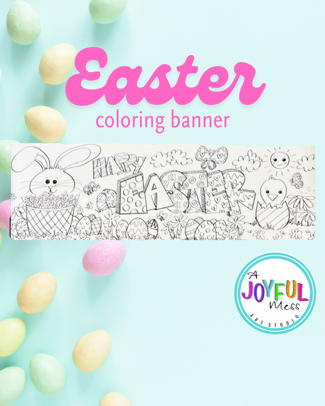Coloring Banners — A Joyful Mess Art Studio