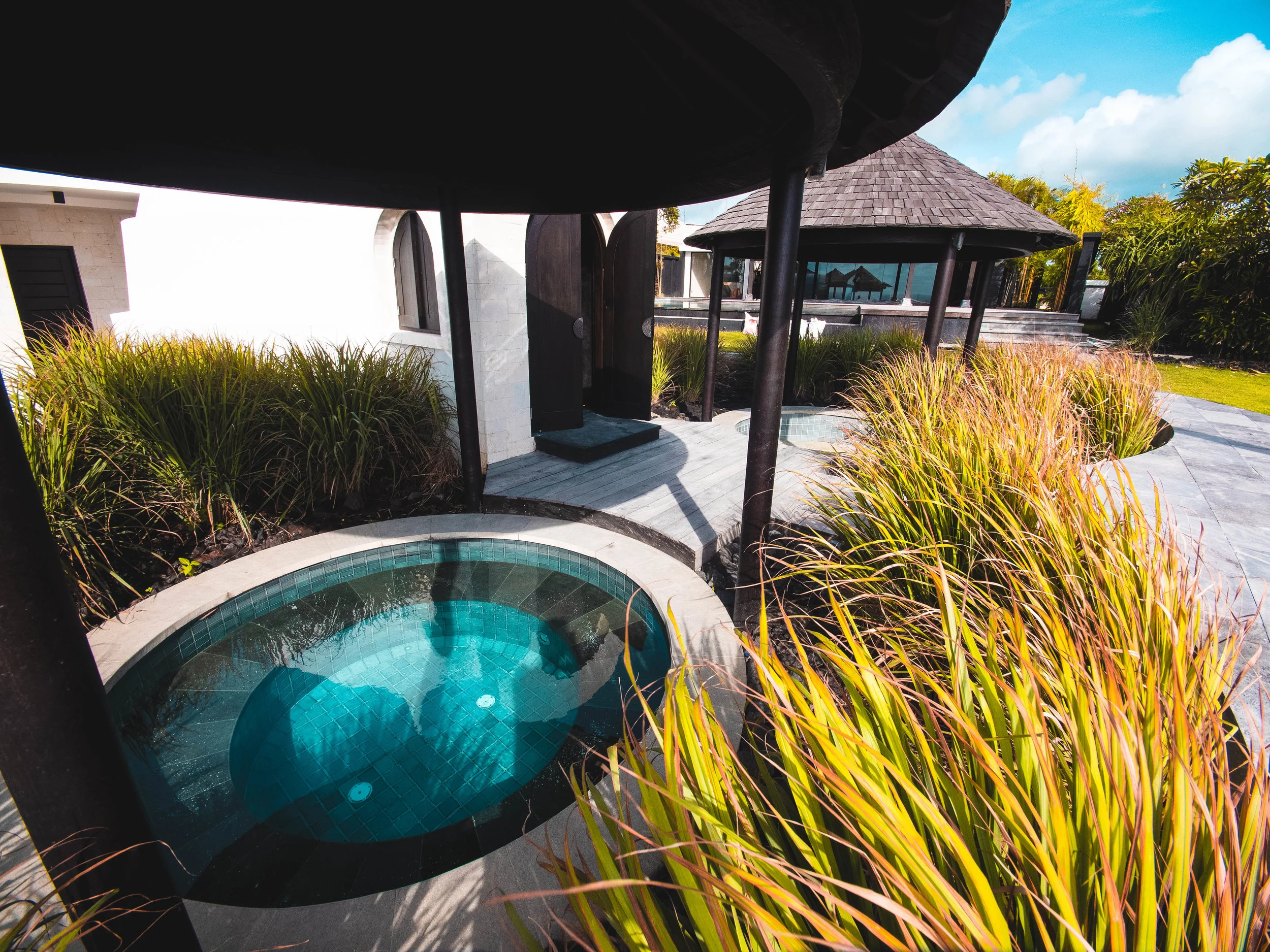 Hot and Cold Plunge Pools — The Istana